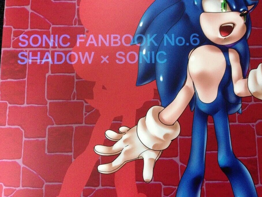 Sonic The Hedgehog Doujinshi Sonic X Shadow B5 40pages Deep Love Muy 3096