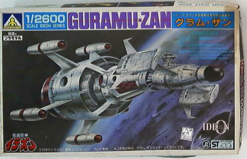 Aoshima Bunka Kyozaisha 1/2600 Scale Ideon serie Gram Zan / Buff Clan ...